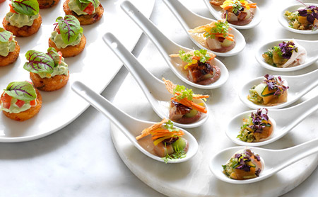 Canapés Catering - Cold, Hot, Dessert Options - Affordable Catering ...