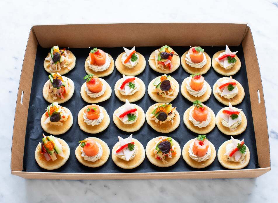 Petit Blinis | Vanilla Blue
